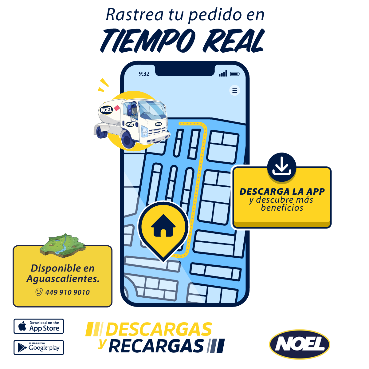 7 beneficios de solicitar tu pedido por la App de Gas Noel - Gas Noel
