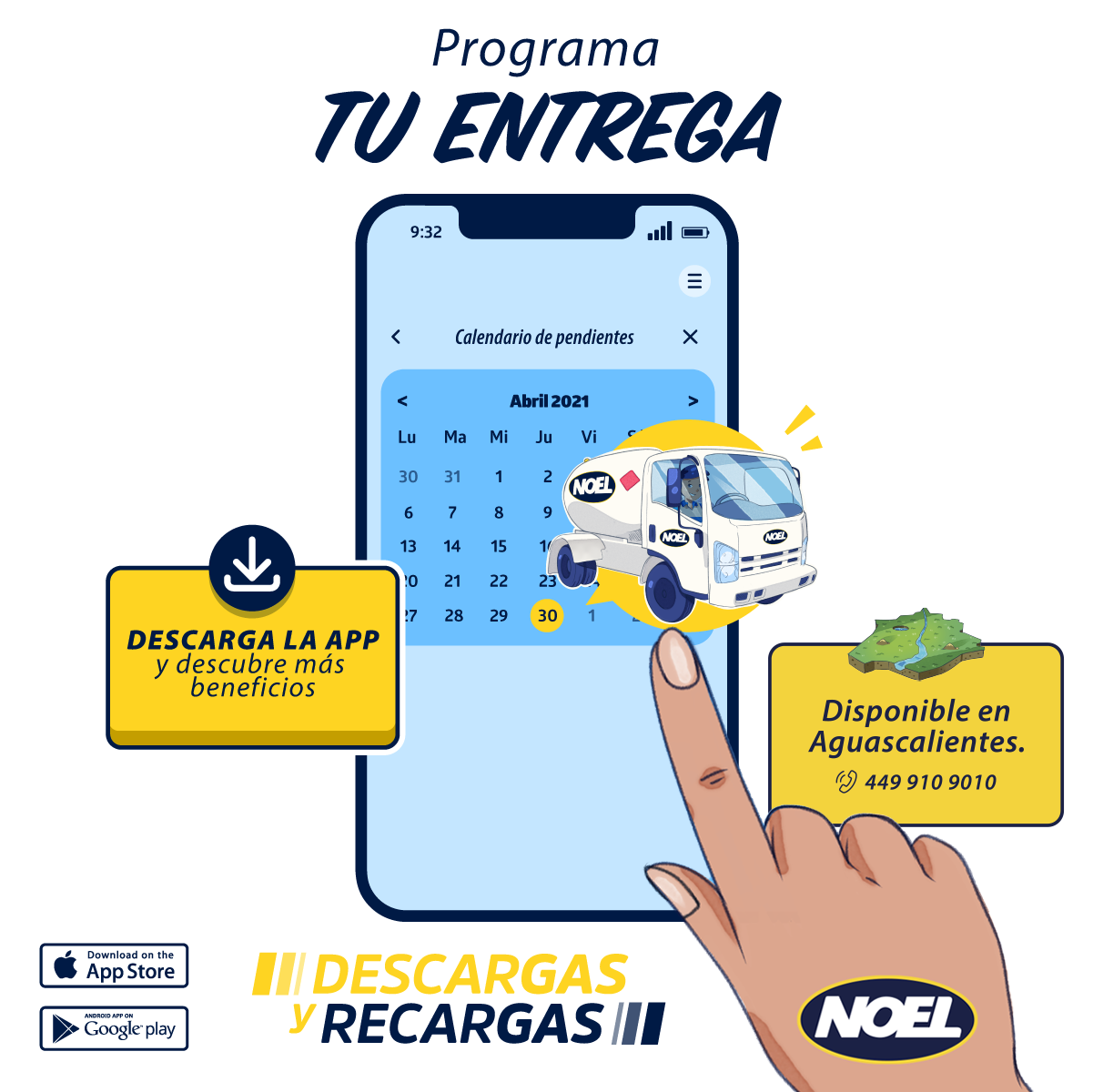 7 beneficios de solicitar tu pedido por la App de Gas Noel - Gas Noel